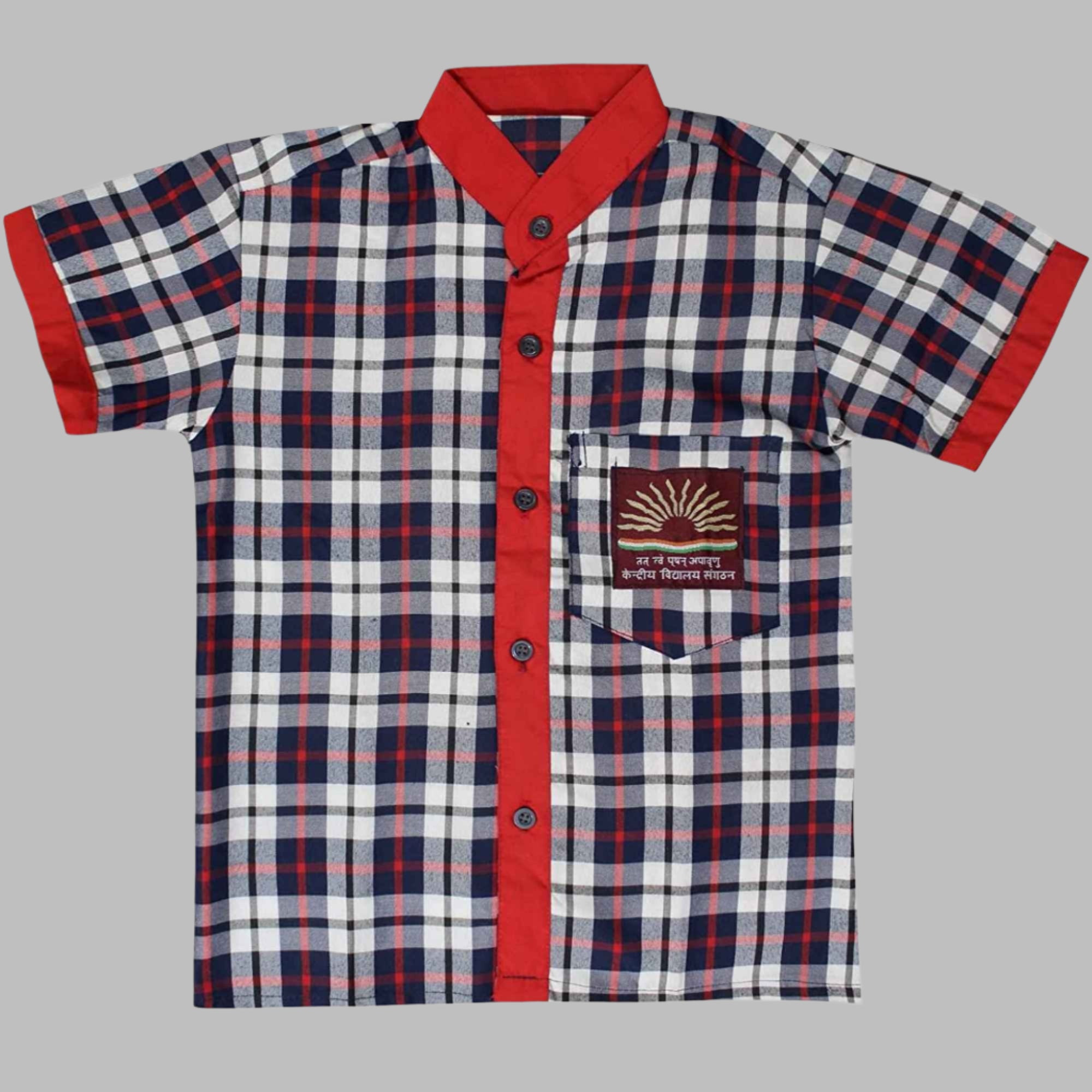 KVS School Uniform boys Shirt(1th to 4th Standard) – Uniform Uncle